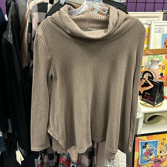 She + Sky | Sweaters | She Sky Brown Turtleneck M | Poshmark